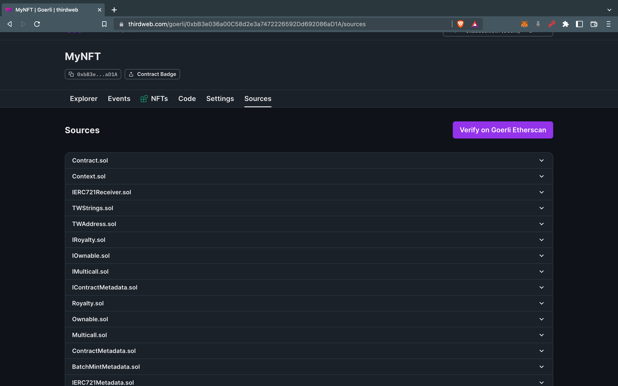 How To Verify A Custom Contract On Etherscan Using The Dashboard