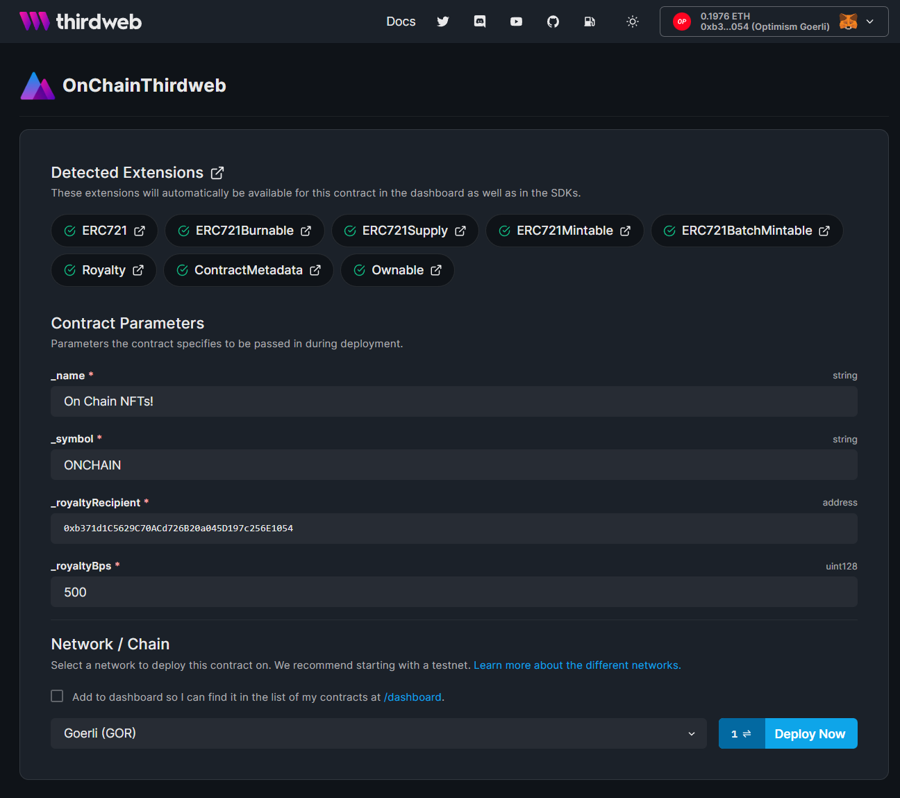 How To Create An NFT Collection With On-Chain Metadata