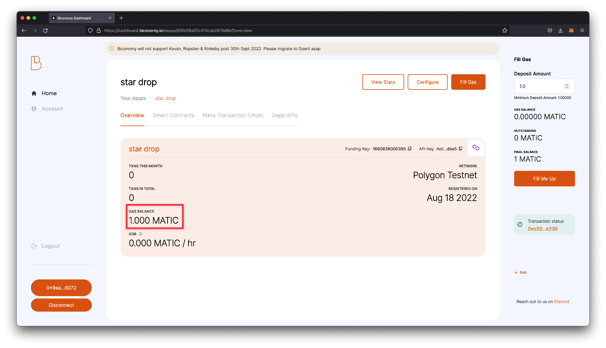 Create an NFT Drop with Gasless Transactions using Biconomy