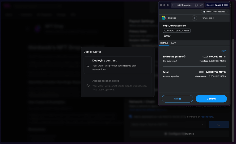 Deploy a Smart Contract on the Metis Blockchain