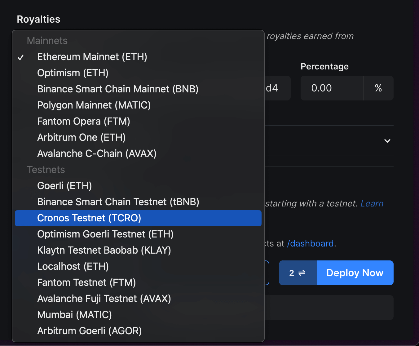 Deploy a Smart Contract on Cronos Chain