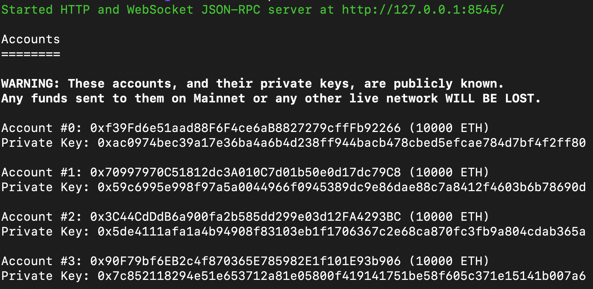 Deploying Contracts To Local Blockchains Using Thirdweb