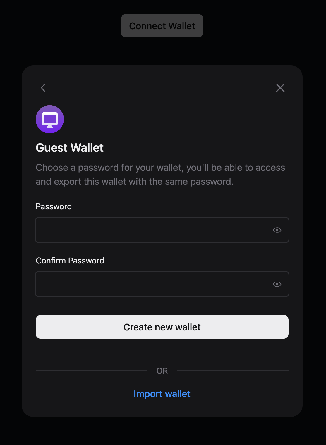 Getting Started with Local Wallets