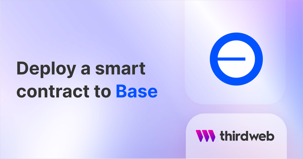 How to Deploy a Smart Contract on Base