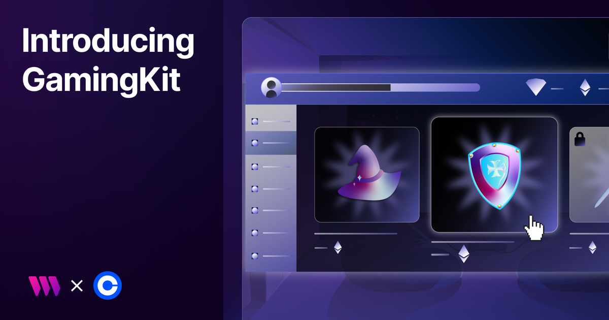 Introducing thirdweb GamingKit, in partnership with Coinbase