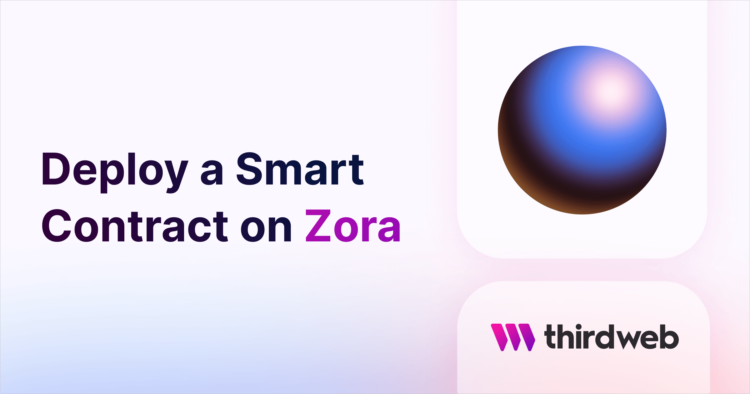 How to Deploy a Smart Contract on Zora Network