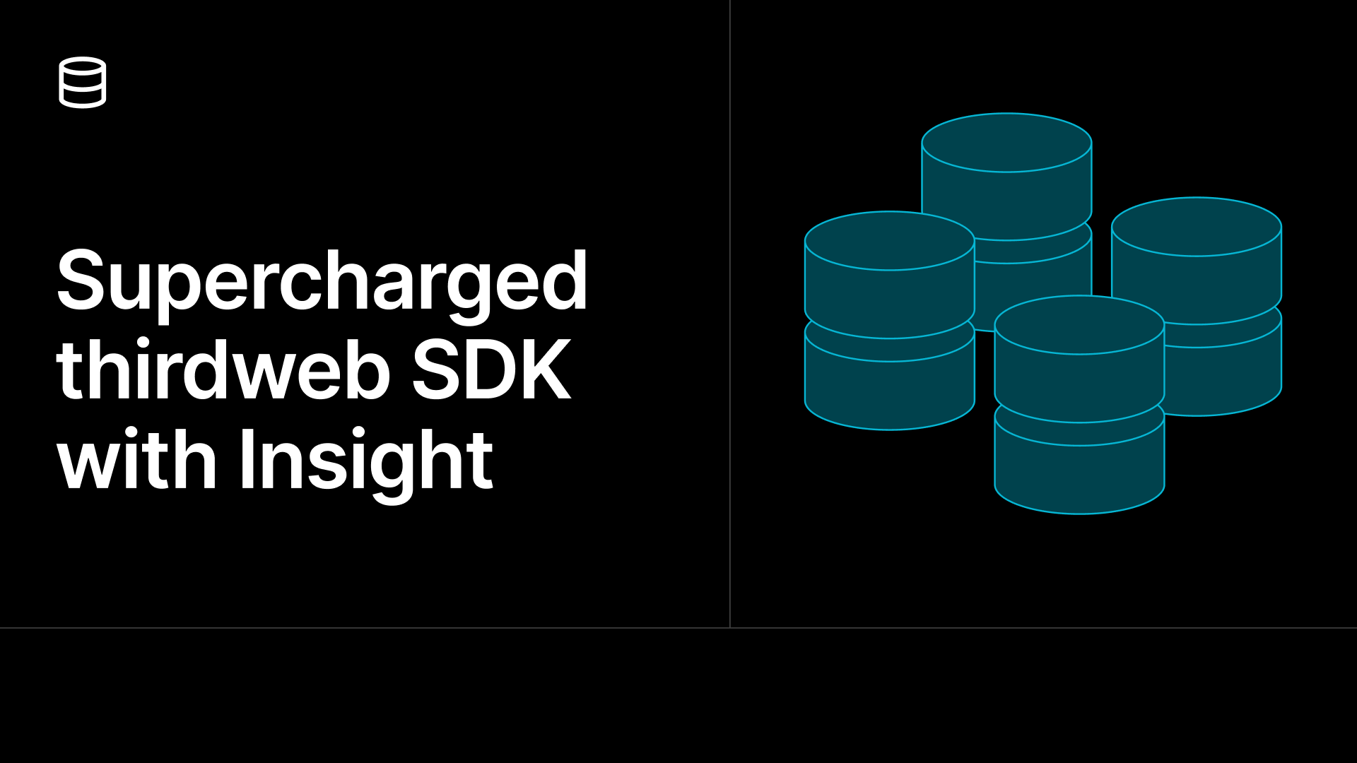 Supercharged thirdweb SDK with Insight: Faster, More Reliable Blockchain Queries
