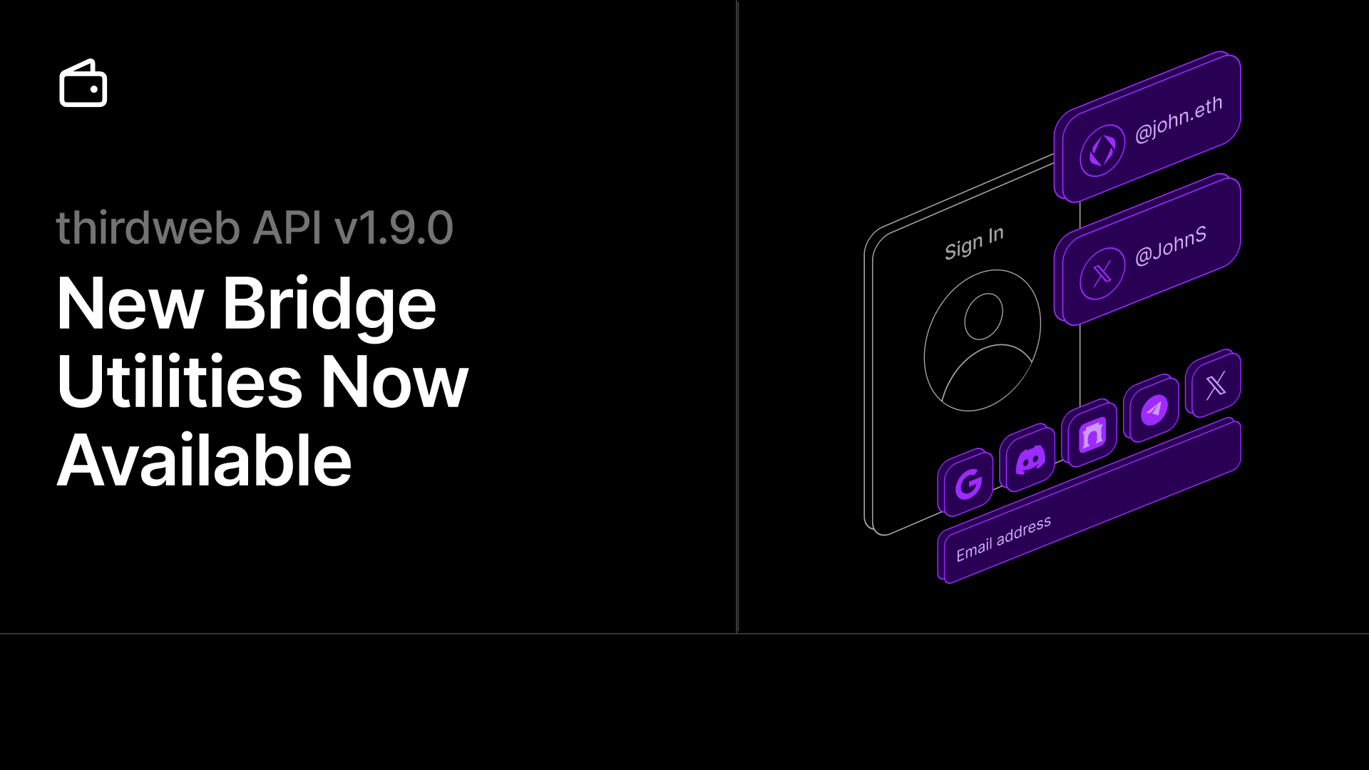 New Bridge API Endpoints: Chains & Fiat-to-Crypto