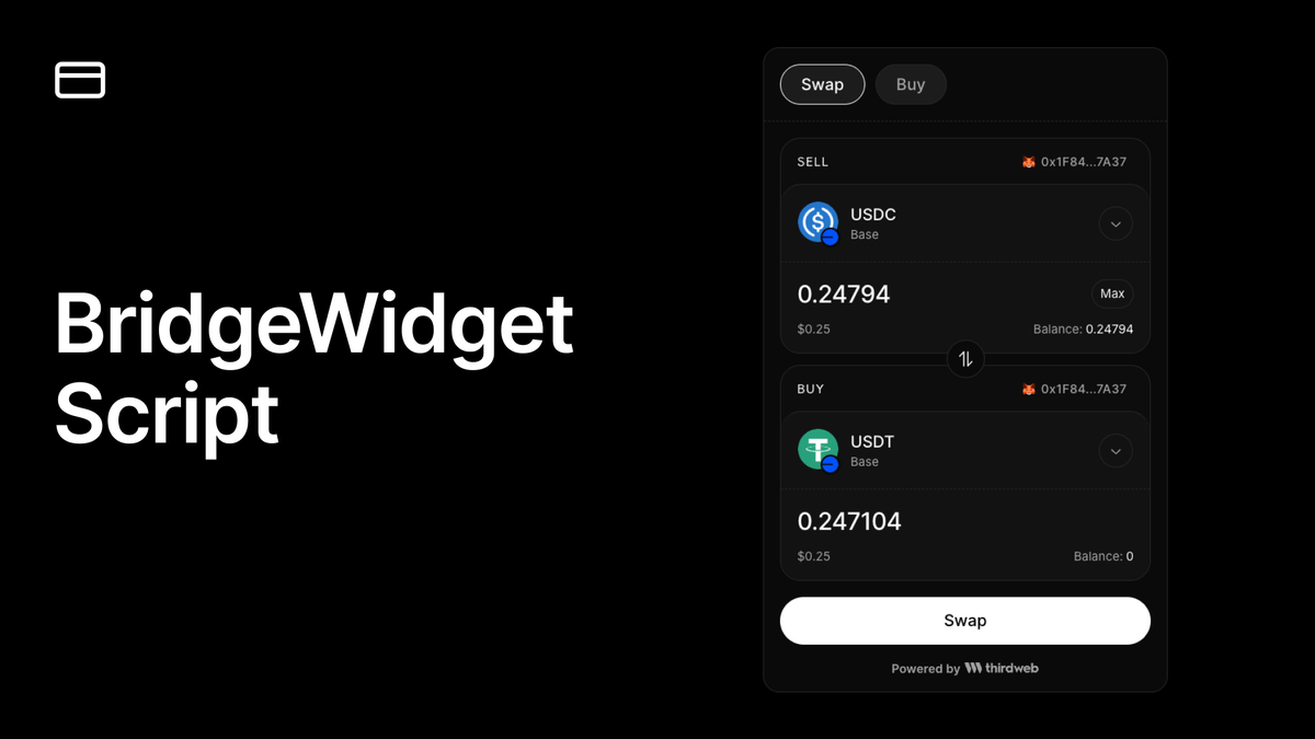 Introducing the BridgeWidget Script
