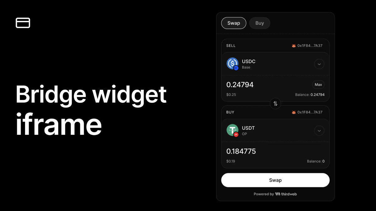 Introducing: Bridge widget iframe