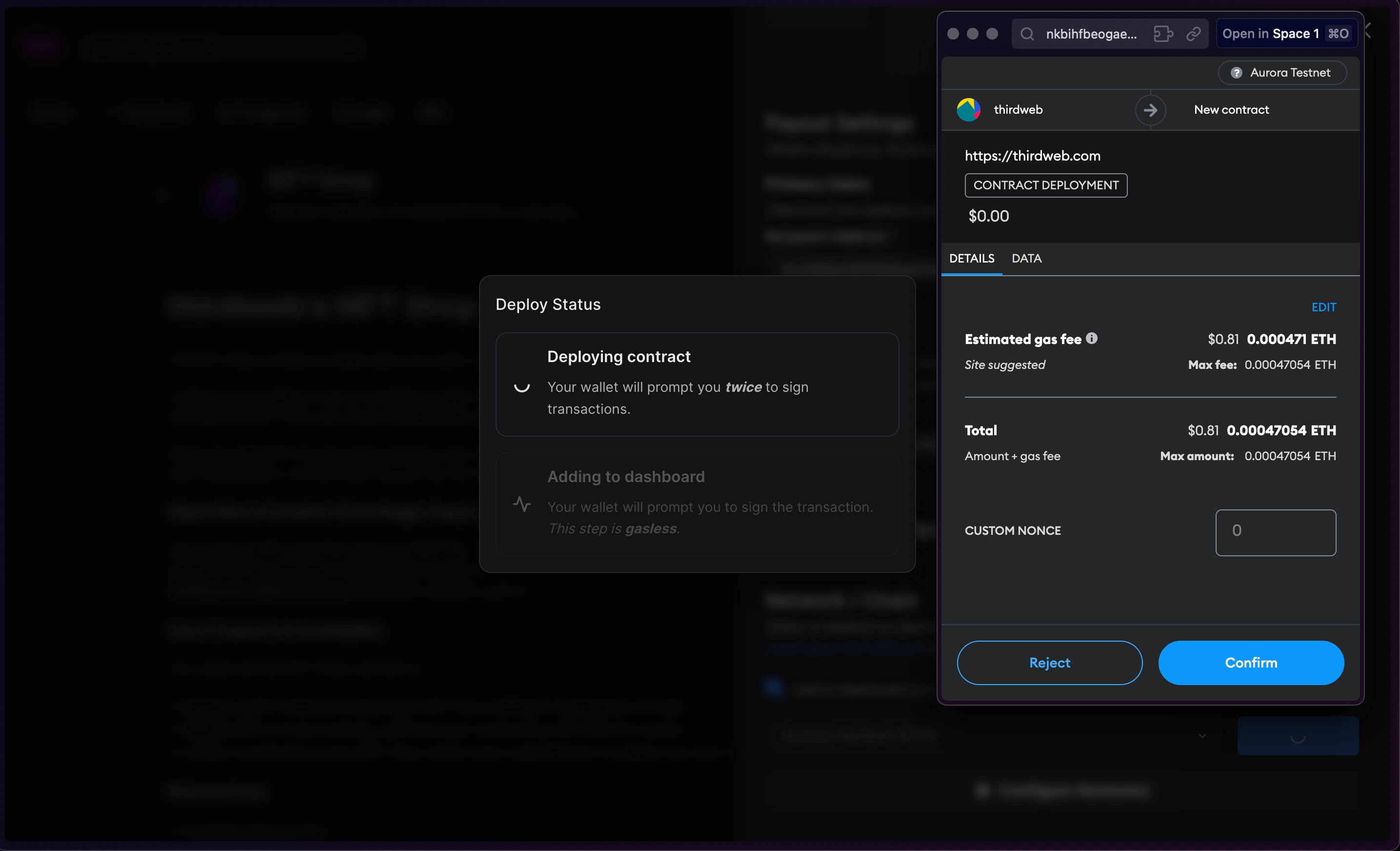 Deploy a Smart Contract on the Aurora Blockchain (NEAR EVM)