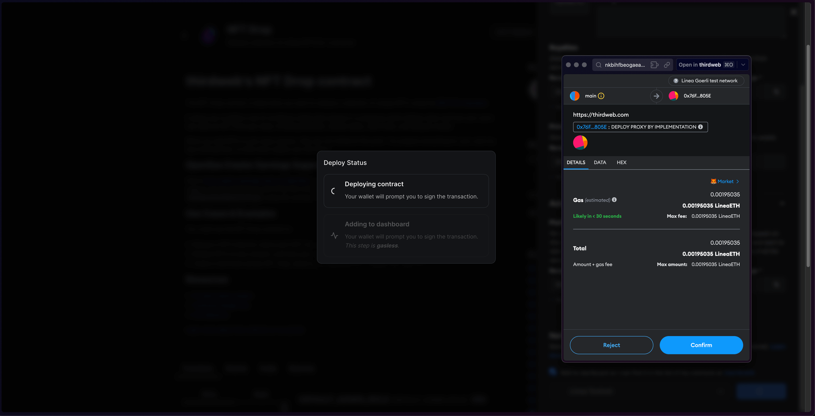 Deploy a Smart Contract on the Linea testnet