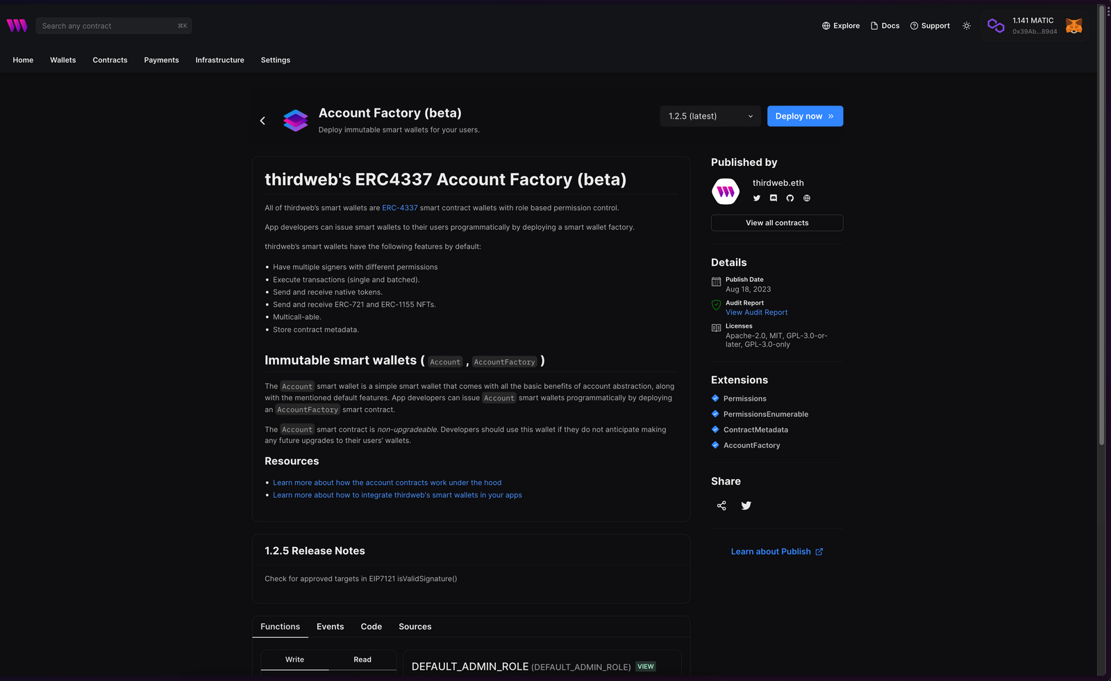 Integrating Smart Wallet in a React App