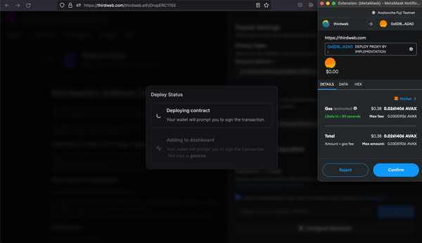 Deploy a Smart Contract on Avalanche (AVAX)